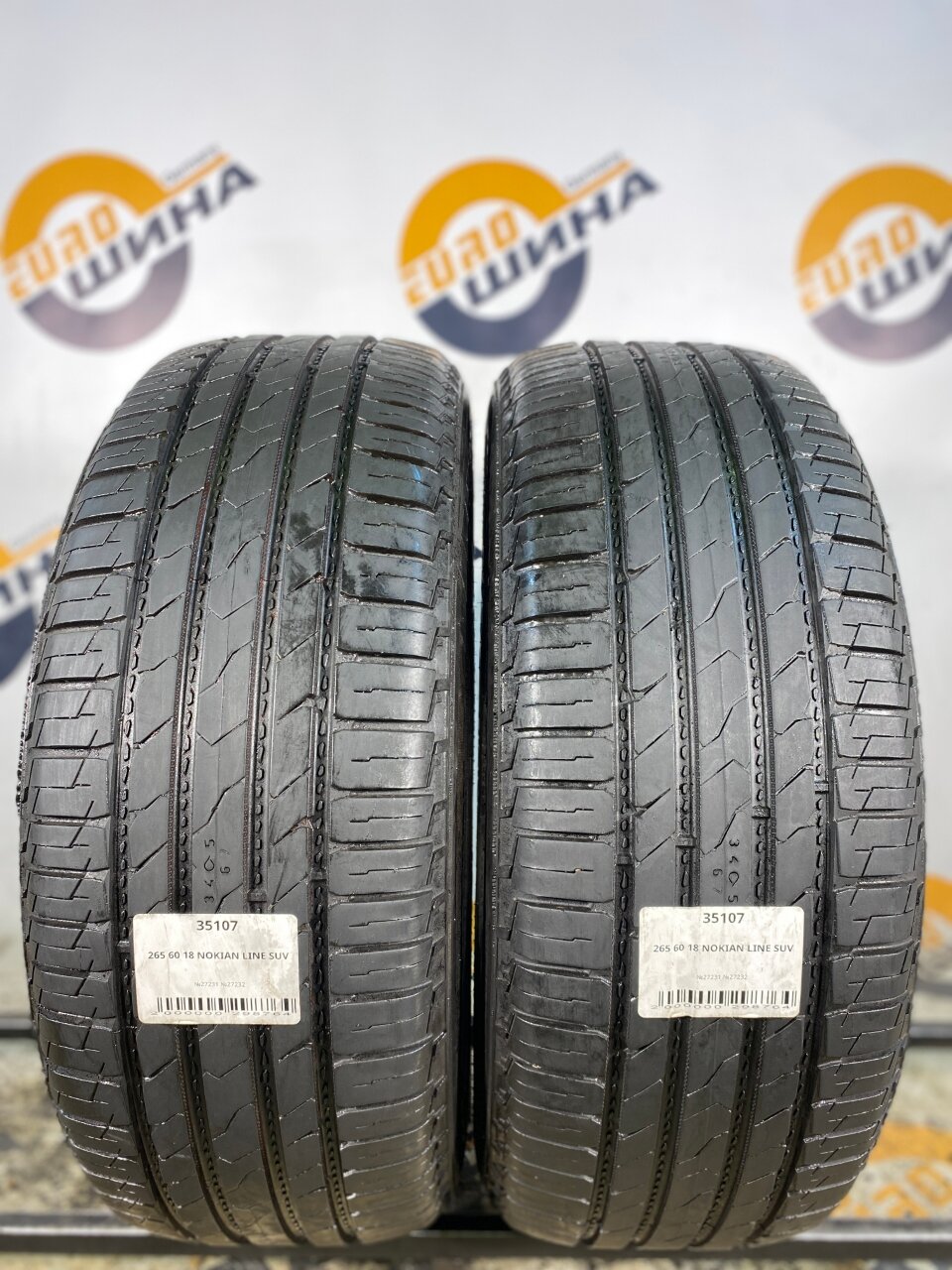 Шины Nokian Line SUV 265/60R18 110H