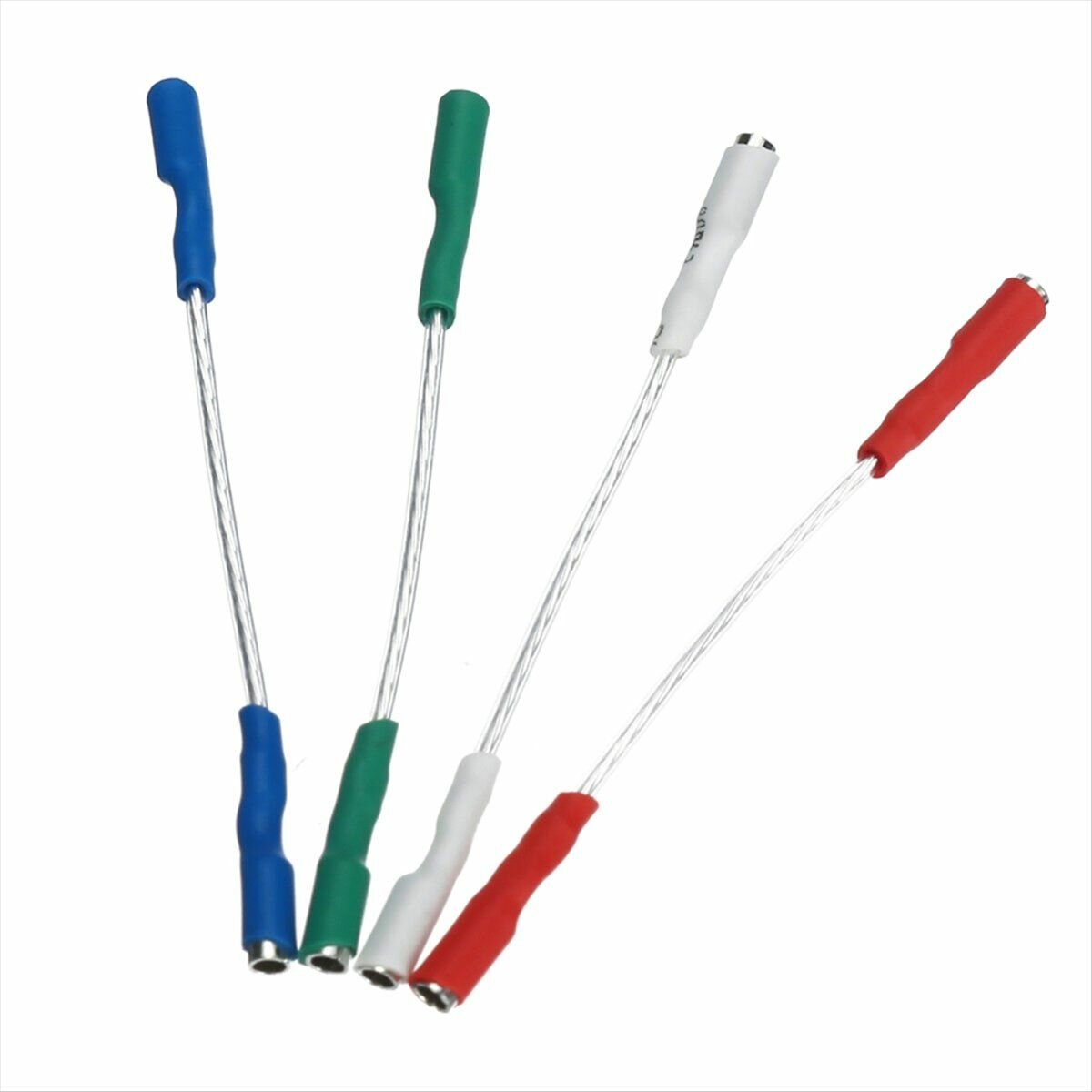 4 Шт. Посеребренных Проводных Кабеля 7N Для Контактов 1,2-1,3 Мм