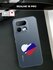 Чехол на Realme 16 Pro / Реалме 16 Про с принтом Сердце России, прозрачный