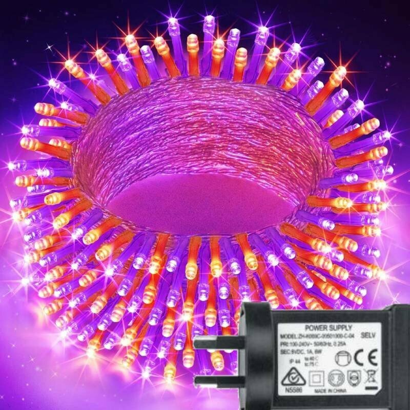 Новогодняя гирлянда фея led светодиодная 200 led 20м пвх водонепроницаемая для праздников и свадеб австралия