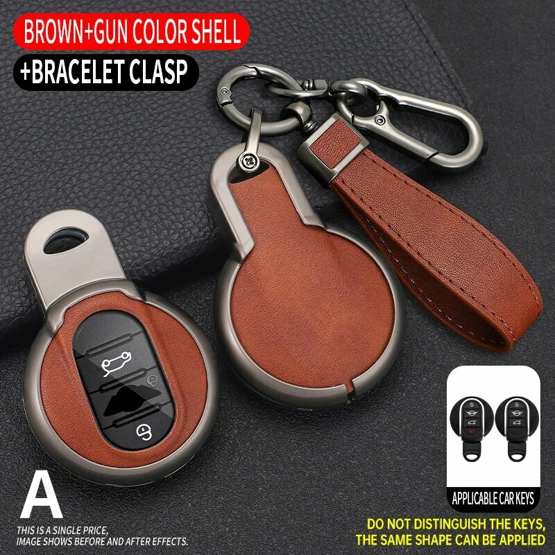 Автомобильный брелок для ключа, чехол для BMW MINI COOPER S ONE JCW F54 F55 F56 F57 F60, дистанционный брелок для ключа CLUBMAN