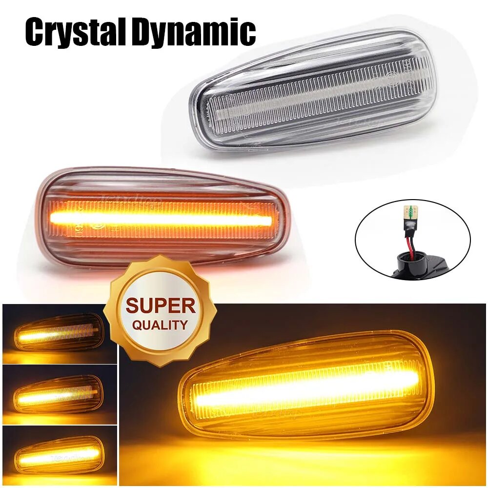 Светодиодный указатель поворота Dynamic Crystal