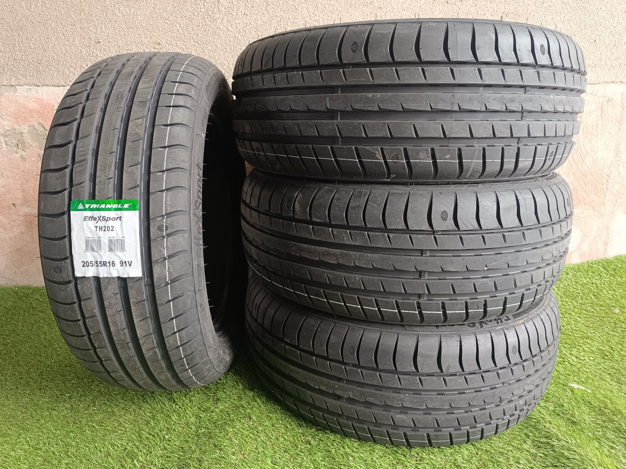 Летние шины Triangle TH202 205/55 R16 91H, 2025 года выпуска.