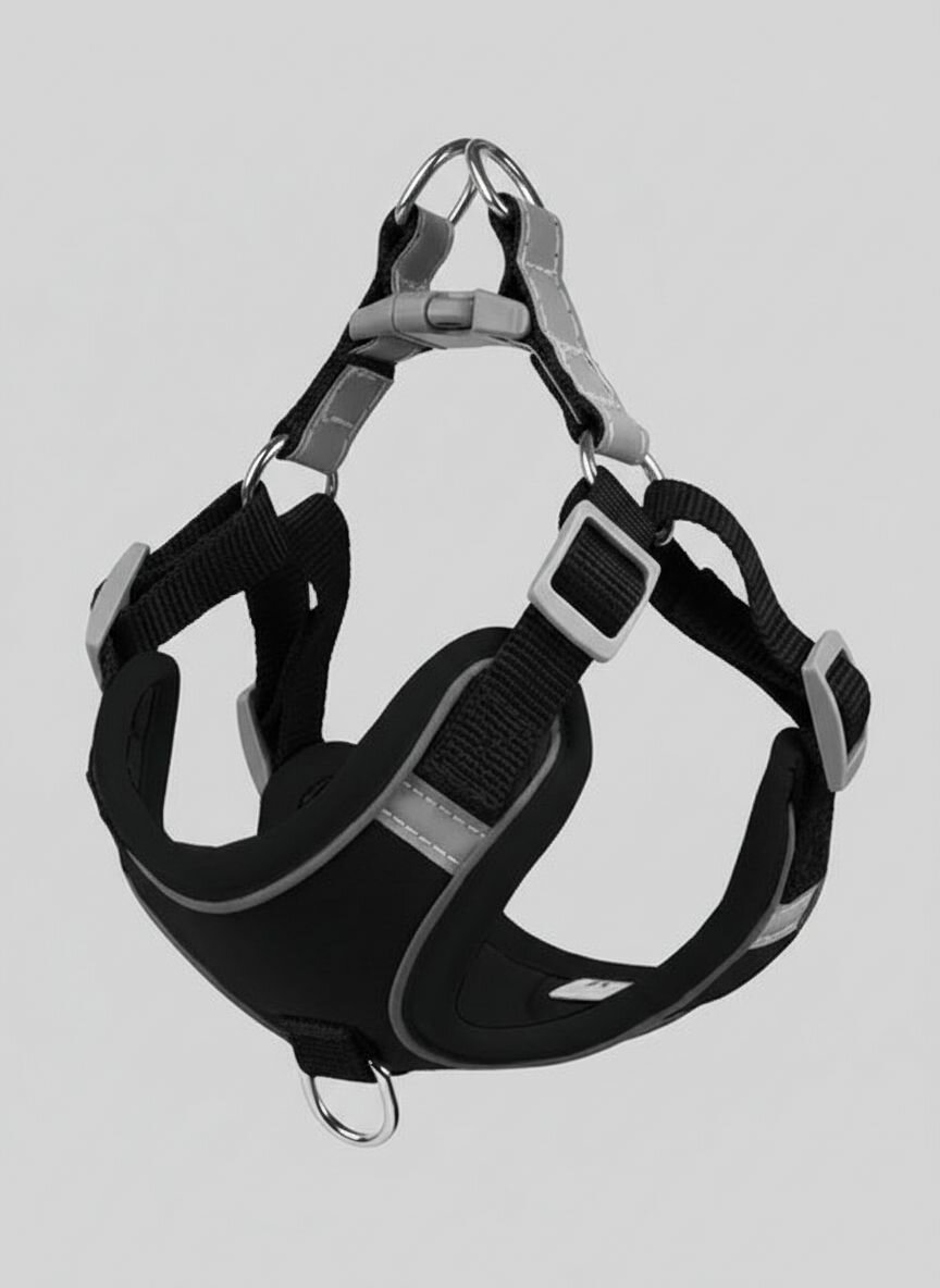 Шлейка для собак и кошек с поводком амуниция для прогулки АлеНат