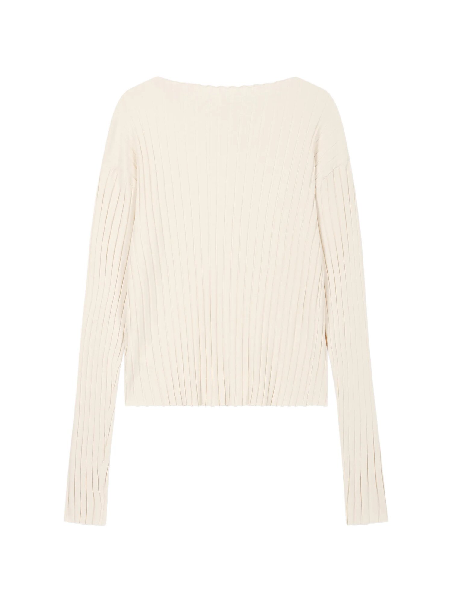 Кардиган STUDIO TOMBOY Ribbed button-down cardigan, размер OneSize, разноцветный — фото 1