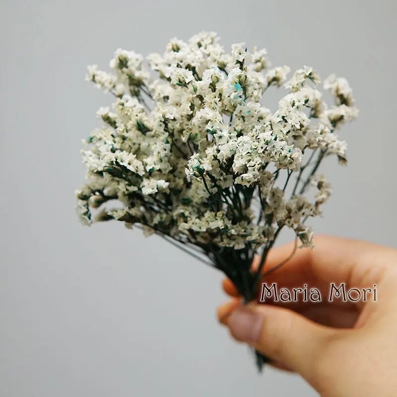Хрустальная трава для декора, Color 01(blue stem)