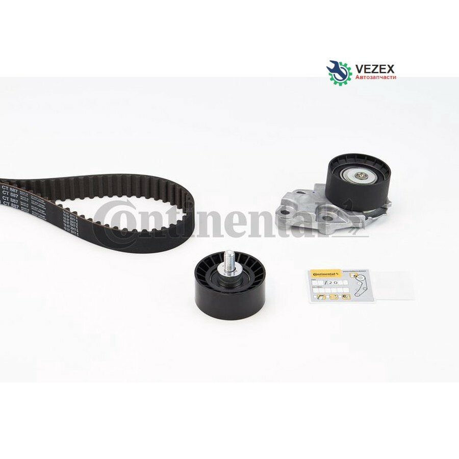 CONTINENTAL CT887K1 Ремень ГРМ зубчатый с роликами, комплект