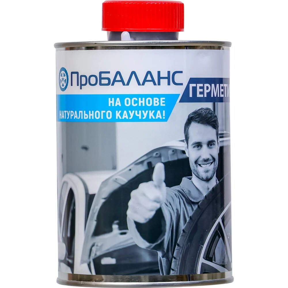 Герметик борта пробаланс 1000 мл Ger1000 на основе полимерного состава, прозрачный, в герметичной банке