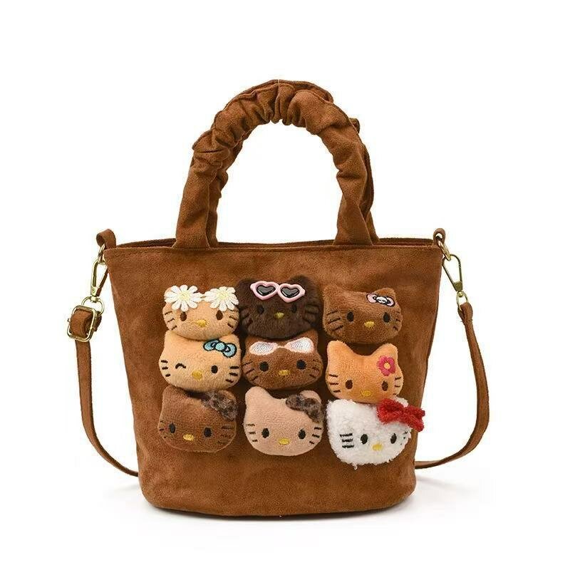 Tote vintage leopard print with zip closure for casual outings and storage, brown