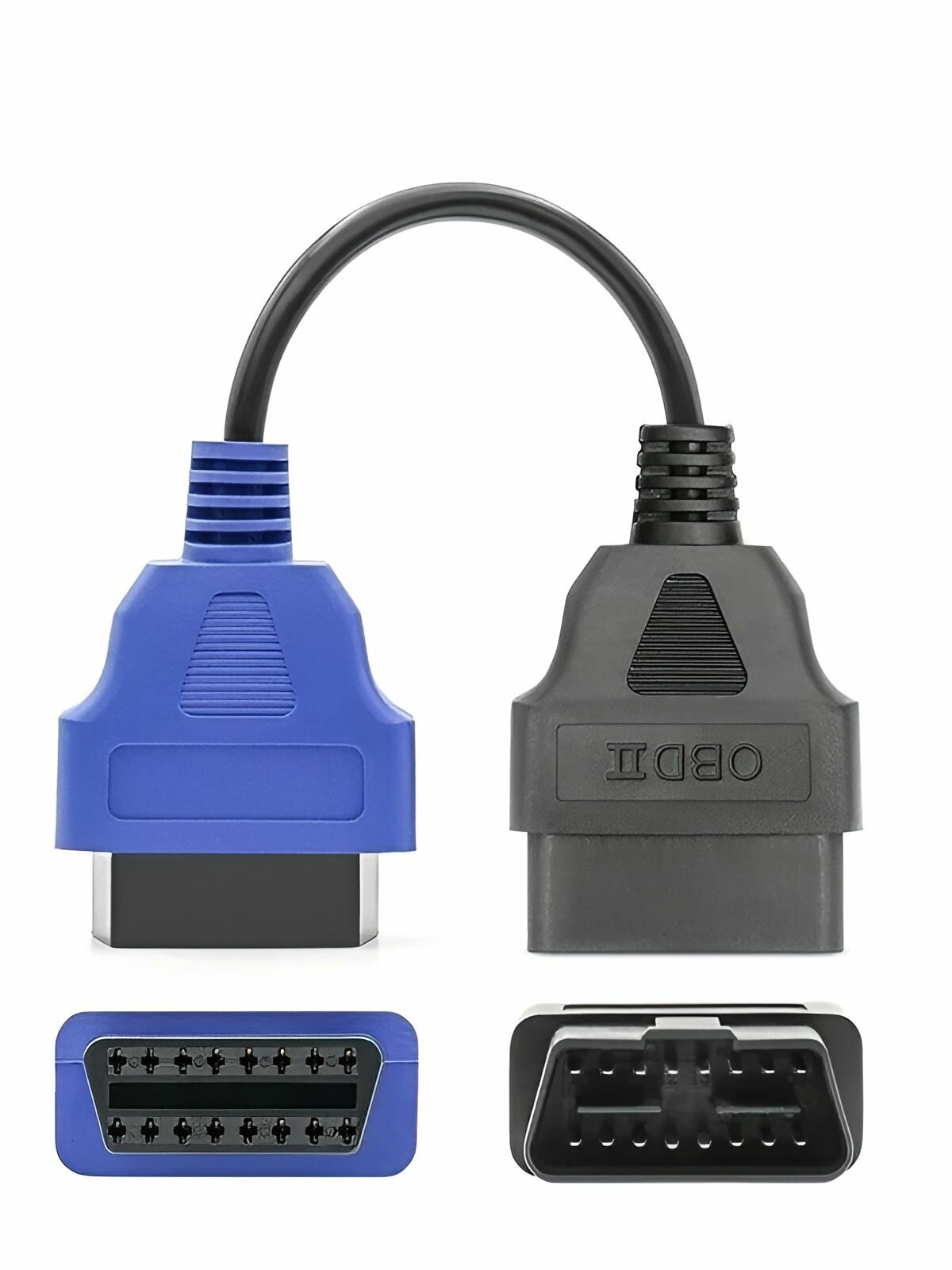 Кабель переходник для диагностики Fiat, Alfa Romeo и Lancia 1 шт (А5, Синий)