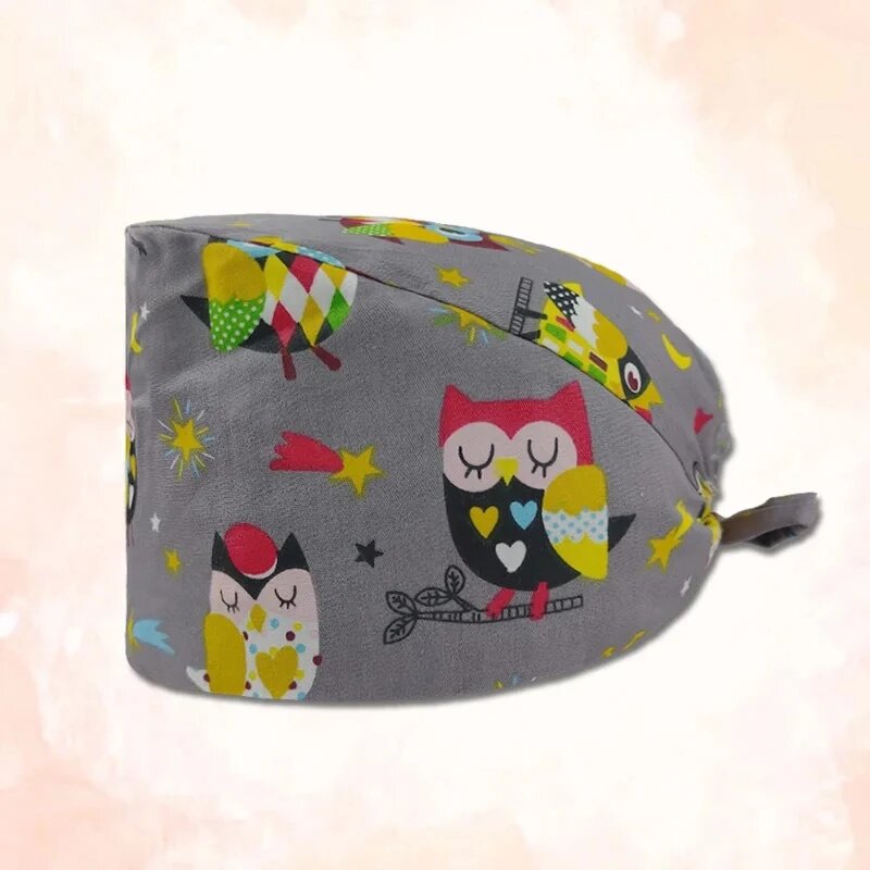 Vkamoli Хлопковые Шапки для Салона Красоты Зеленый, Мята