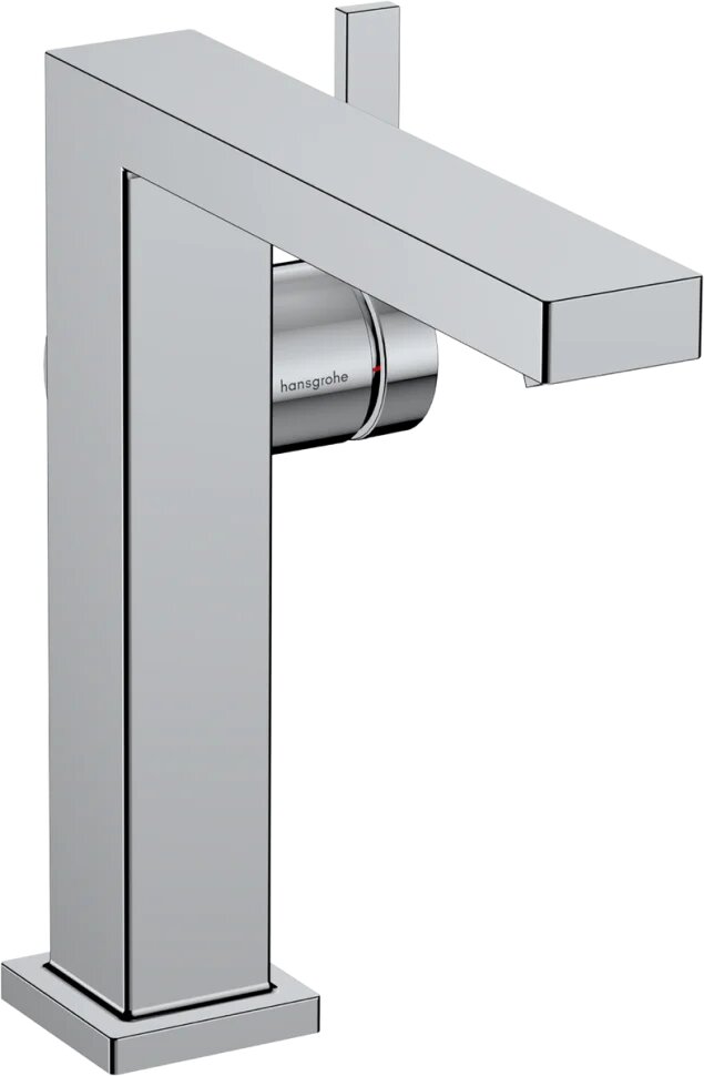 Смеситель для раковины Hansgrohe Tecturis E 150 Fine 73040000 с донным клапаном, хром, немецкий