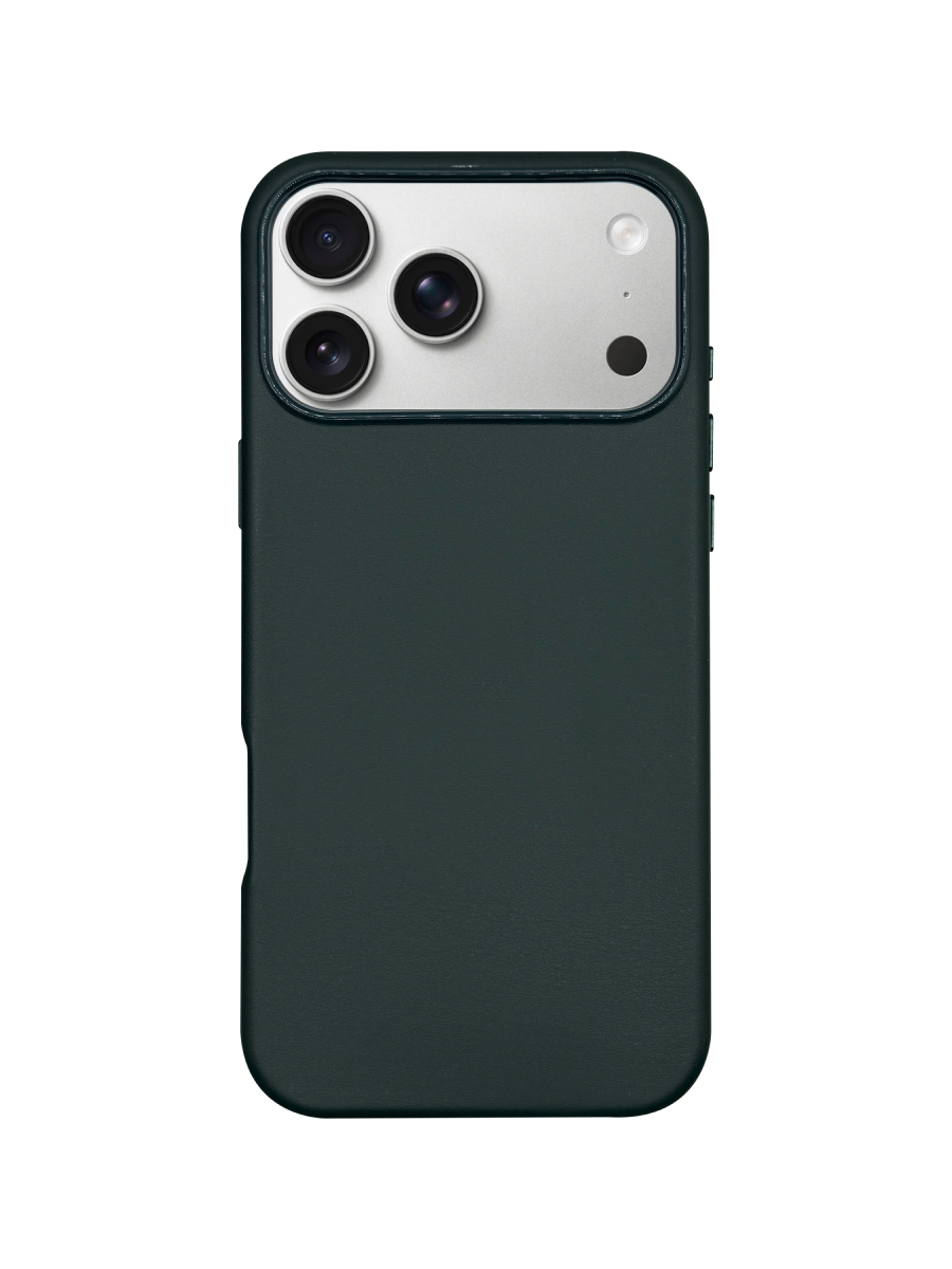 Кожаный чехол Магсейф для iPhone 17 Pro Max / Leather Case Магсейф для Айфон 17 Про Макс