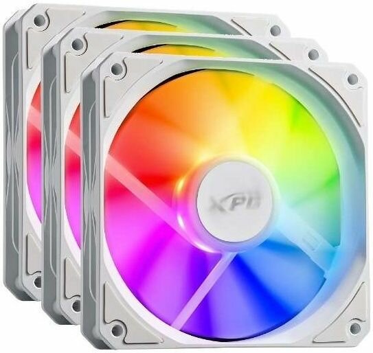 Корпусный вентилятор XPG VENTO R 120 ARGB PWM White (3-Fan Pack)