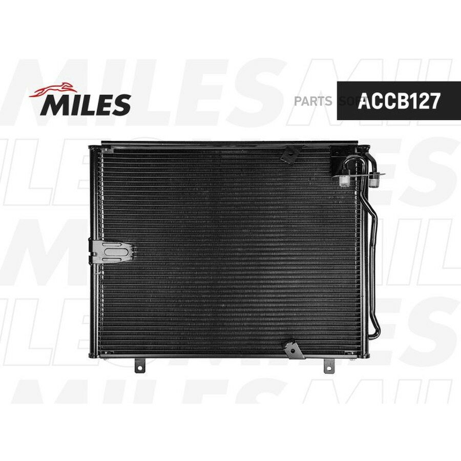 Конденсер BMW E34/E32 1.8-4.0/2.4-2.5 TD 86-98 от официального дистрибьютора, MILES, артикул ACCB127
