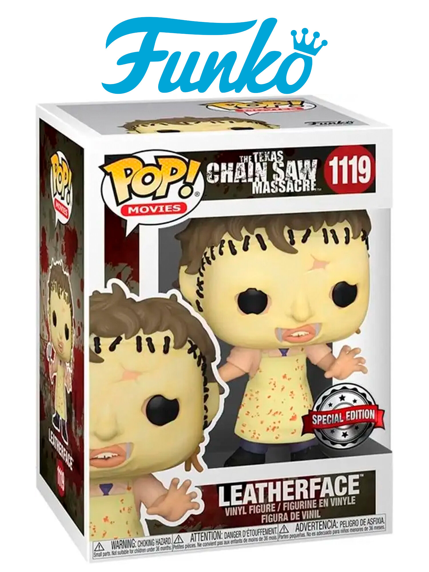 Фигурка Funko POP! Leatherface (1119) The Texas Chain Saw Massacre