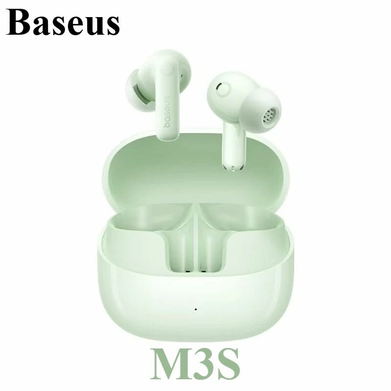 Baseus M3s Наушники Беспроводные Bluetooth 6.0 TWS с адаптивным шумоподавлением Наушники-вкладыши Hifi LDAC