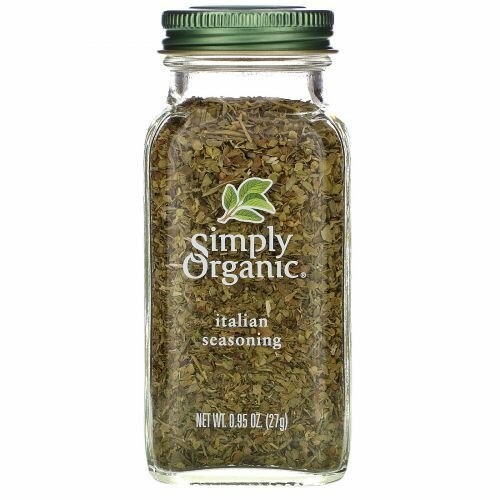 Simply Organic, приправа Итальянские травы, Italian seasoning, 27г