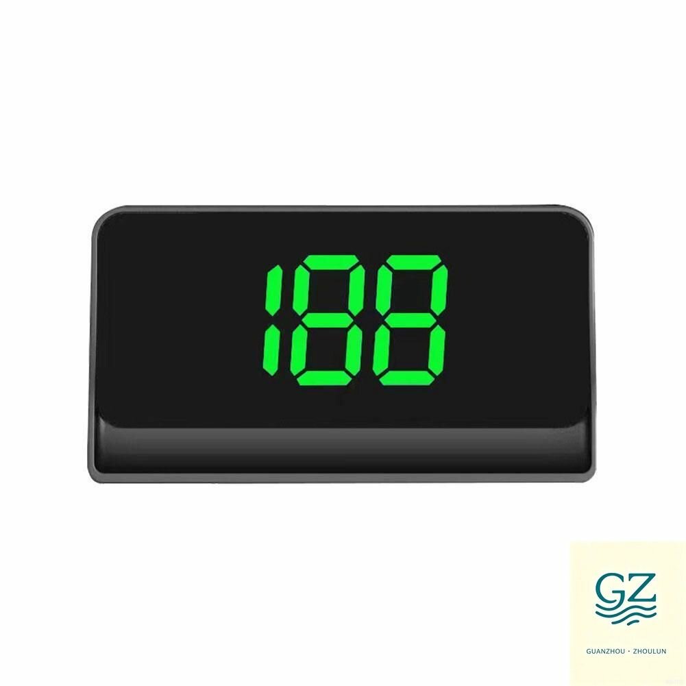 GPS HUD-дисплей для автомобиля, проектор скорости с зеленым цифровым экраном