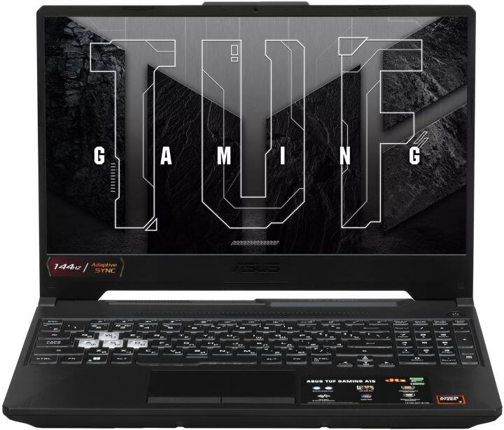 90NR0QE7-M001C0 15.6" Ноутбук ASUS TUF Gaming A15 FA506NCQ-HN033 черный [английская/русская раскладка, 1920x1080, IPS,