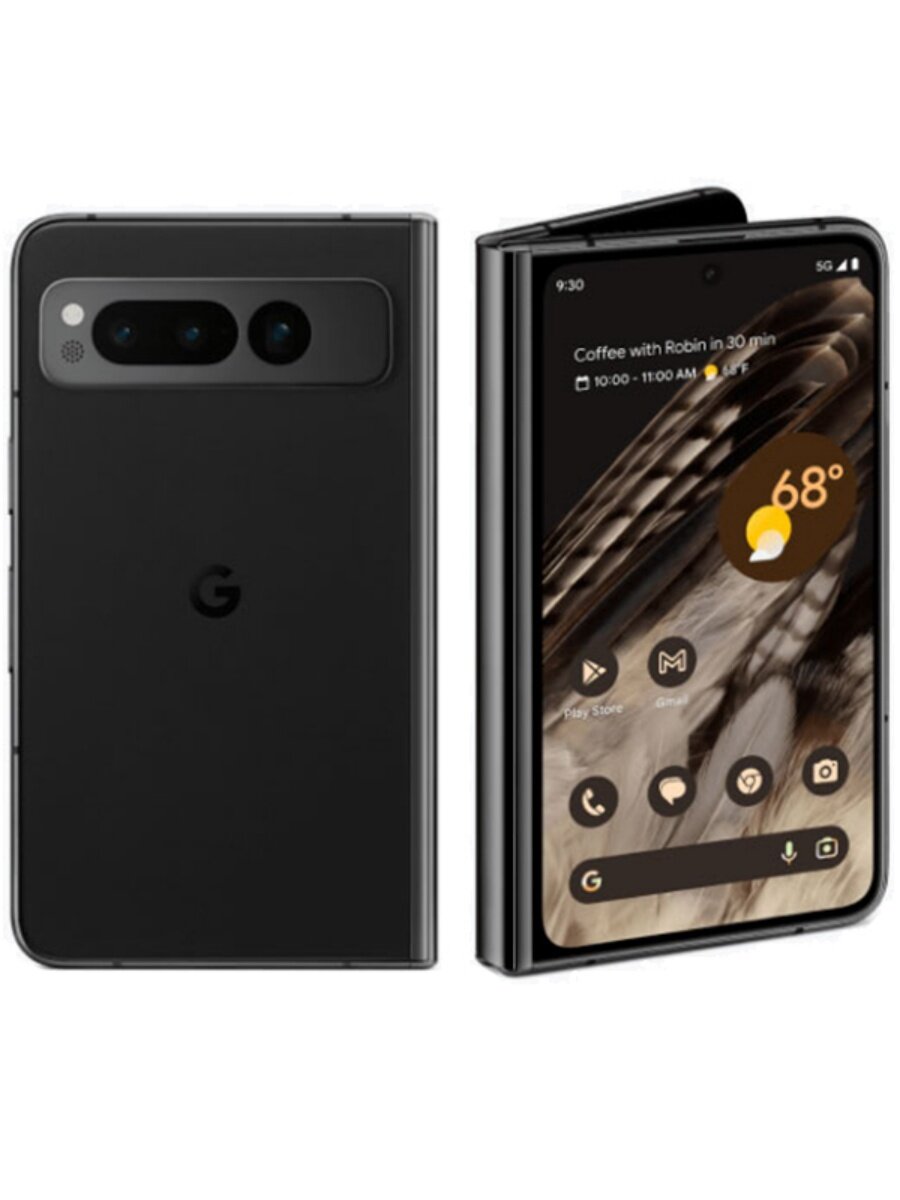 Смартфон google pixel fold 5G 12+256g Black Google Tensor 7.6inch