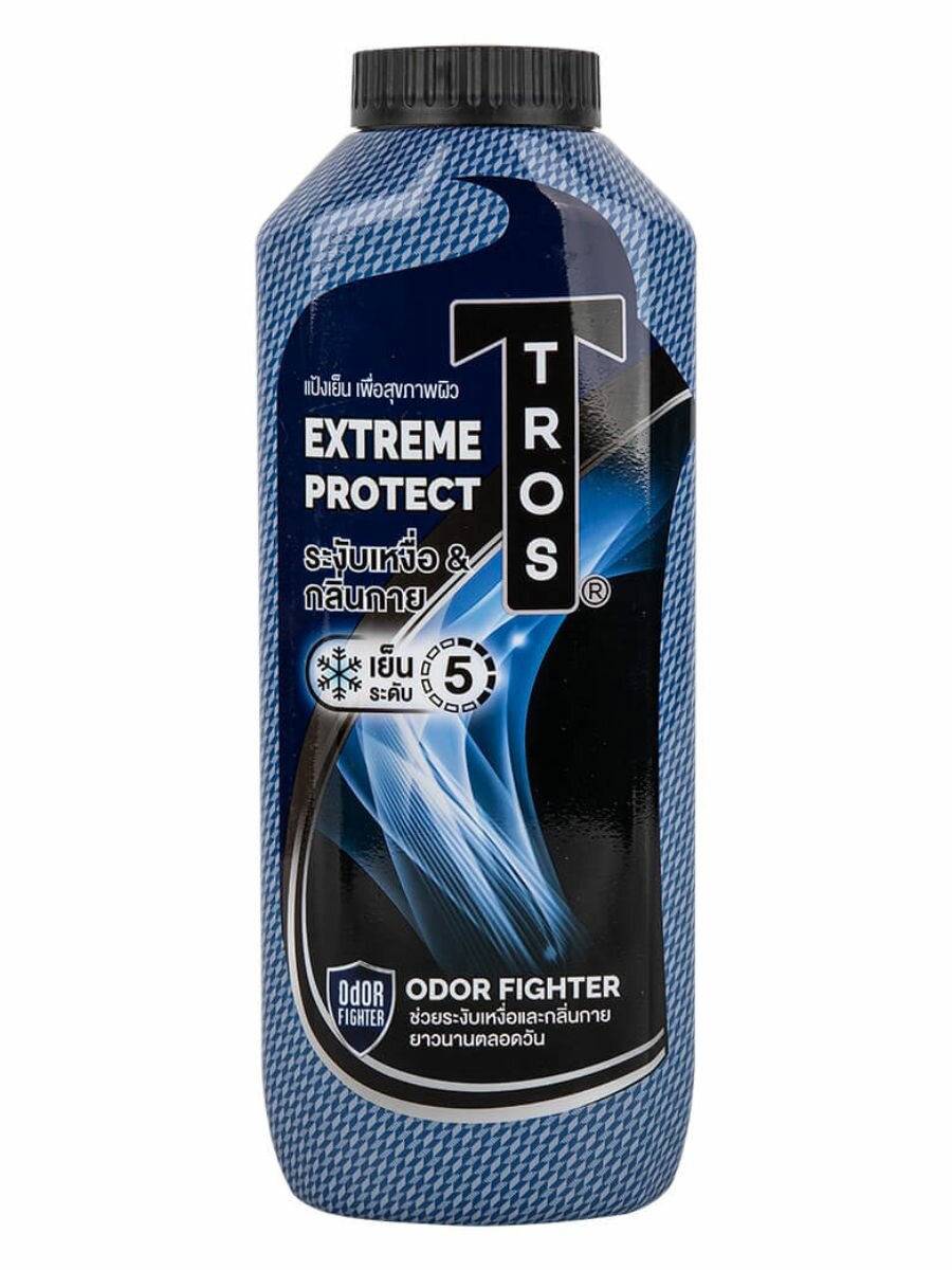 Tros Тайский охлаждающий тальк для тела Extreme protect, 280 гр