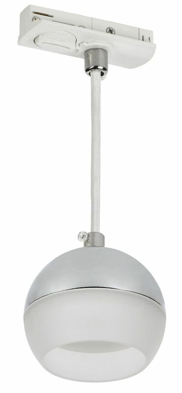 Светильник 4119 декоративный трековый подвесной GX53 хром IEK LT-UCB0-4119-GX53-1-K23