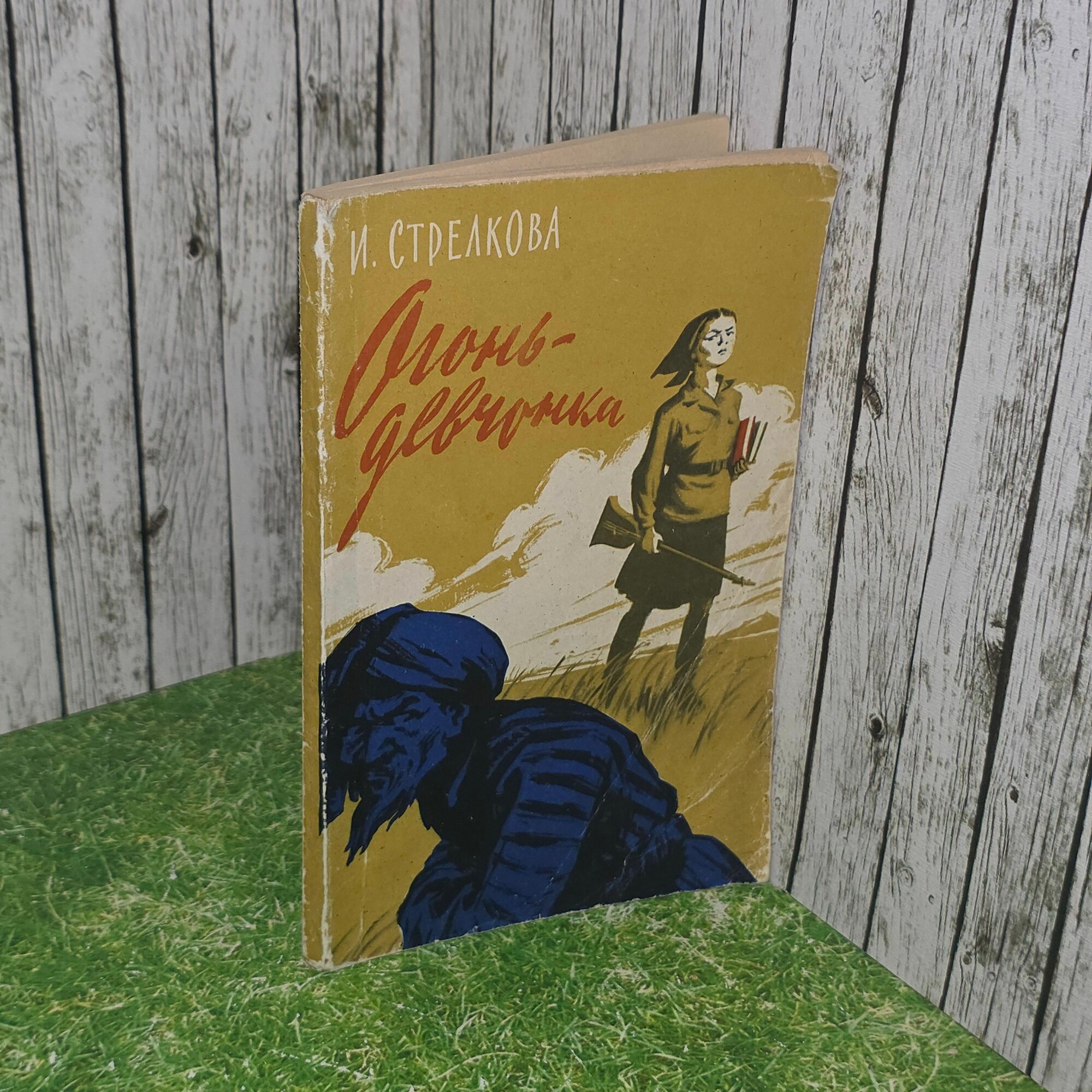 Книга "Огонь- девчонка "