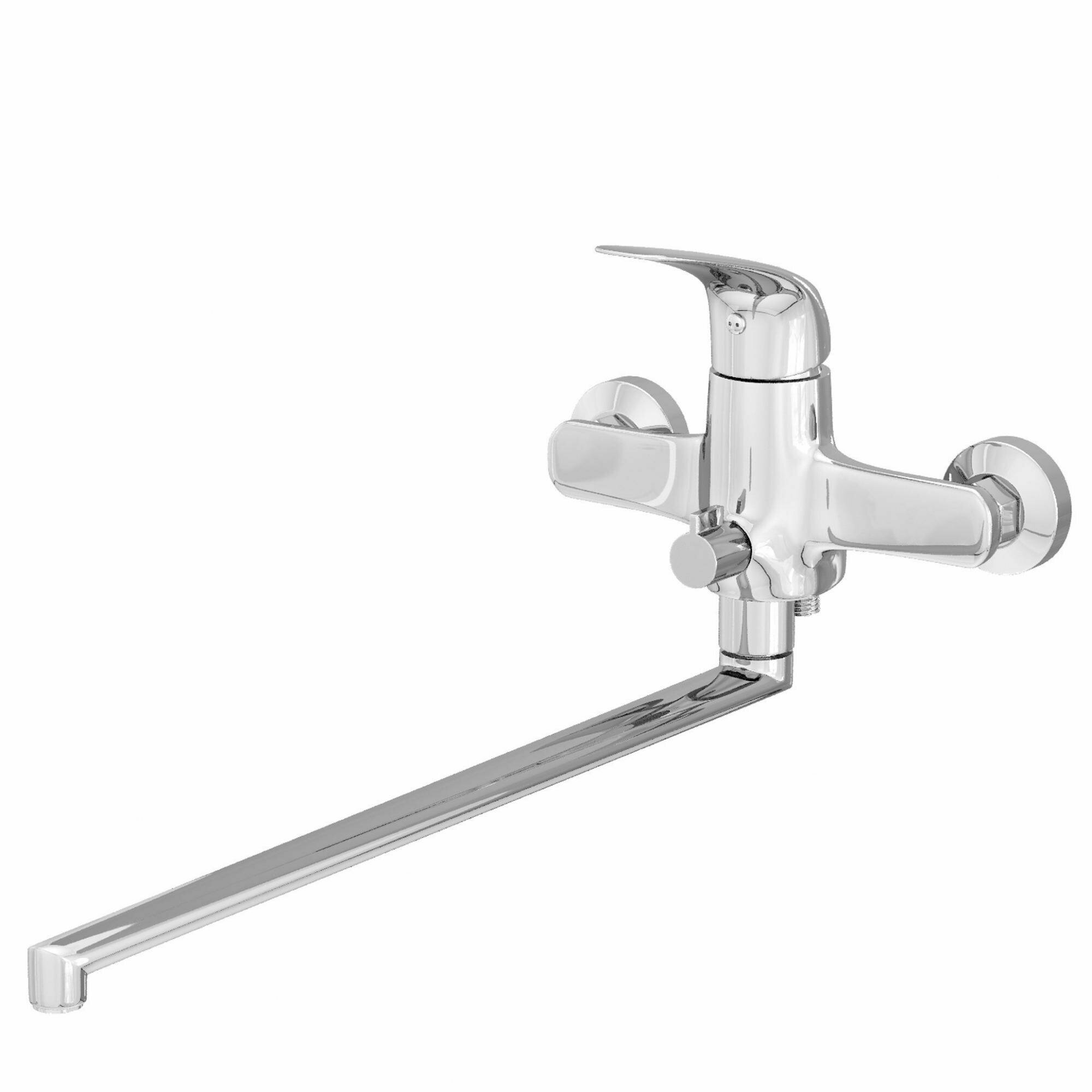 Смеситель для ванны Avrora Glade длинный излив AV3030