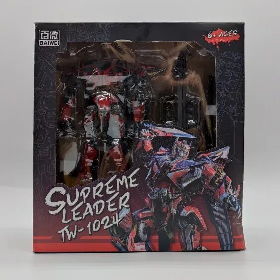 Фигурка-трансформер Baiwei Sentinel Prime TW-1024 с коробкой