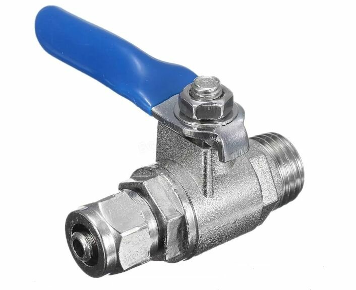 Кран шаровый 1/4 " латунный для систем