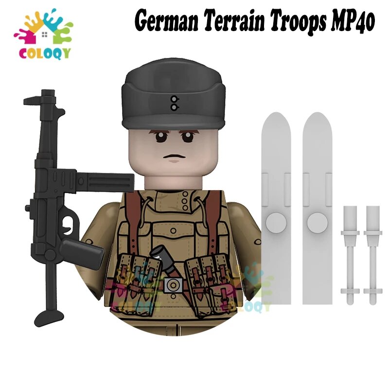 COLOQY Немецкие горные войска MP40, 1 шт