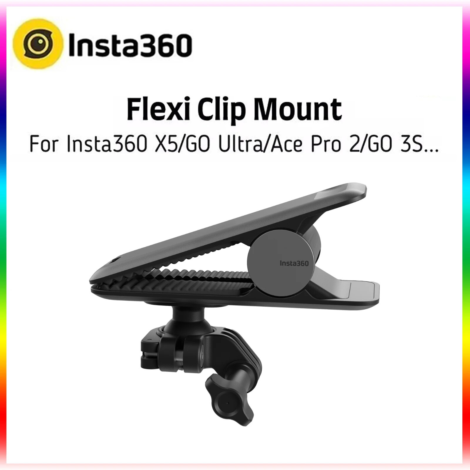 Держатель Insta360 Flexi Clip для козырька