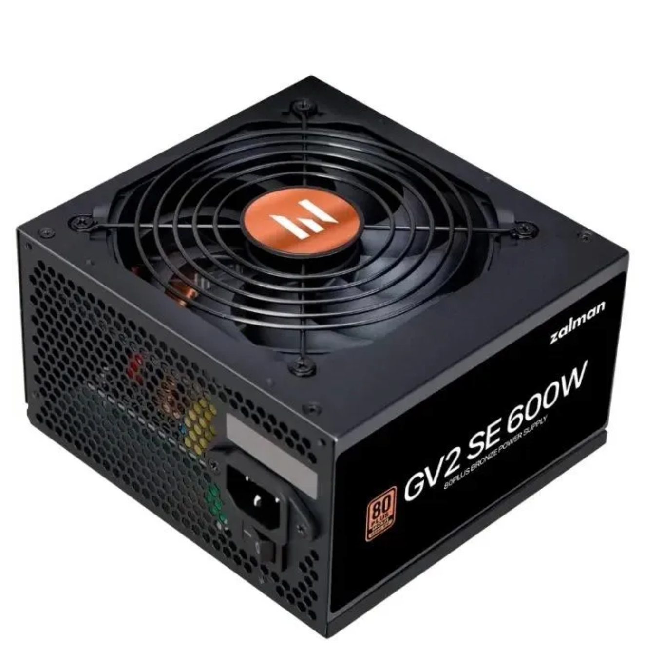 Блок питания Zalman ZM600-GV2SE, 600Вт, 80 PLUS BRONZE, 120мм, черный
