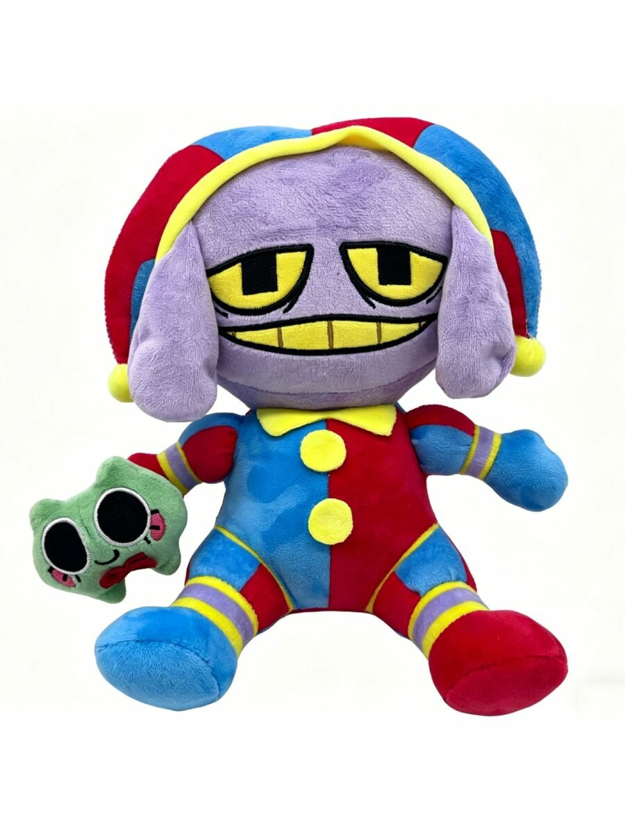 Плюшевая игрушка Pomni-Suit Jax из The Amazing Digital Circus ,20cm