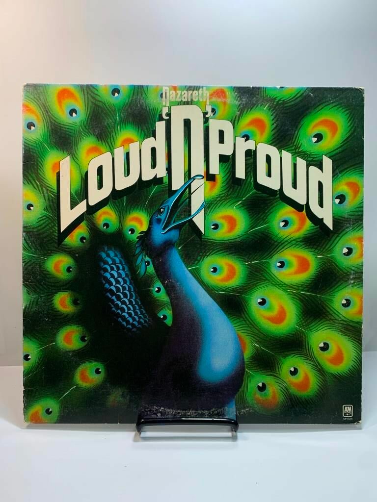 Nazareth - Loud 'N' Proud (1LP 1st press A&M Records, США 1973, EX/EX)