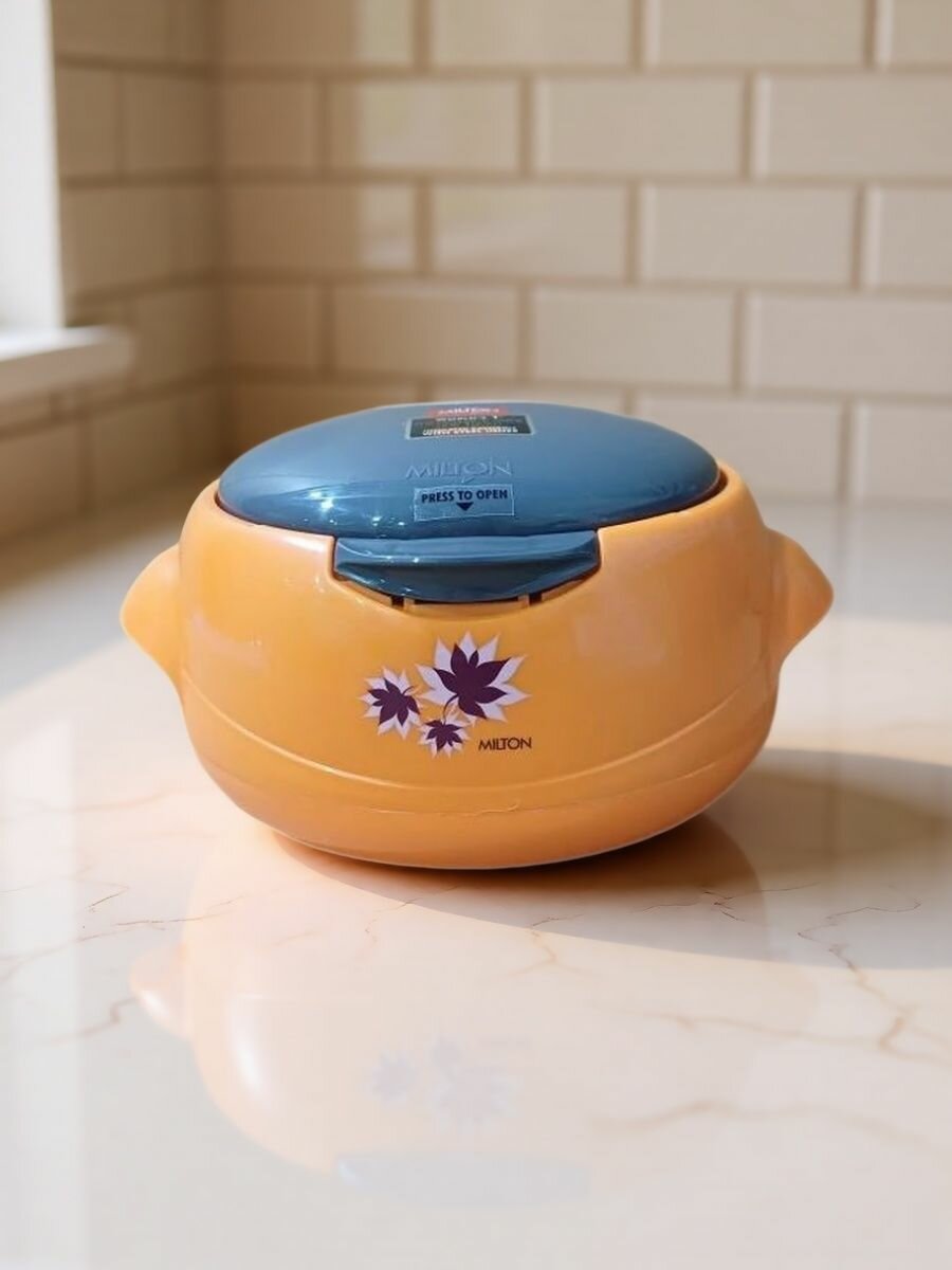 Термокастрюля Milton Microwow One Touch Orange, объемом 1 литр