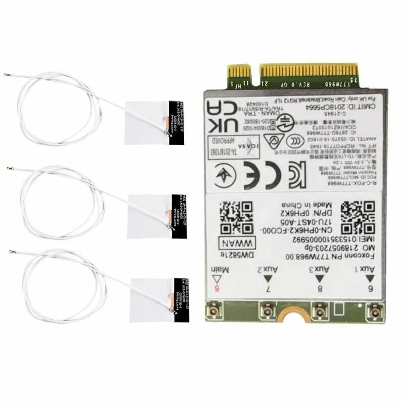 (T S B I) Модуль T77W968 DW5821E X20 4G LTE Для 5420 5424 7424 7400