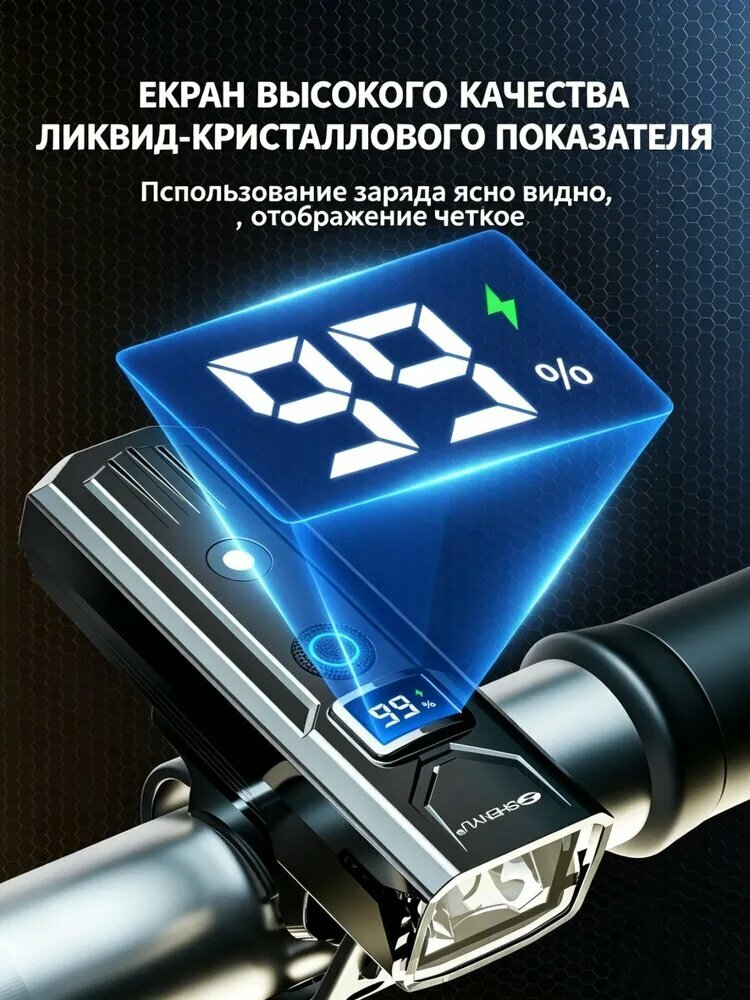 Фара передняя для велосипеда