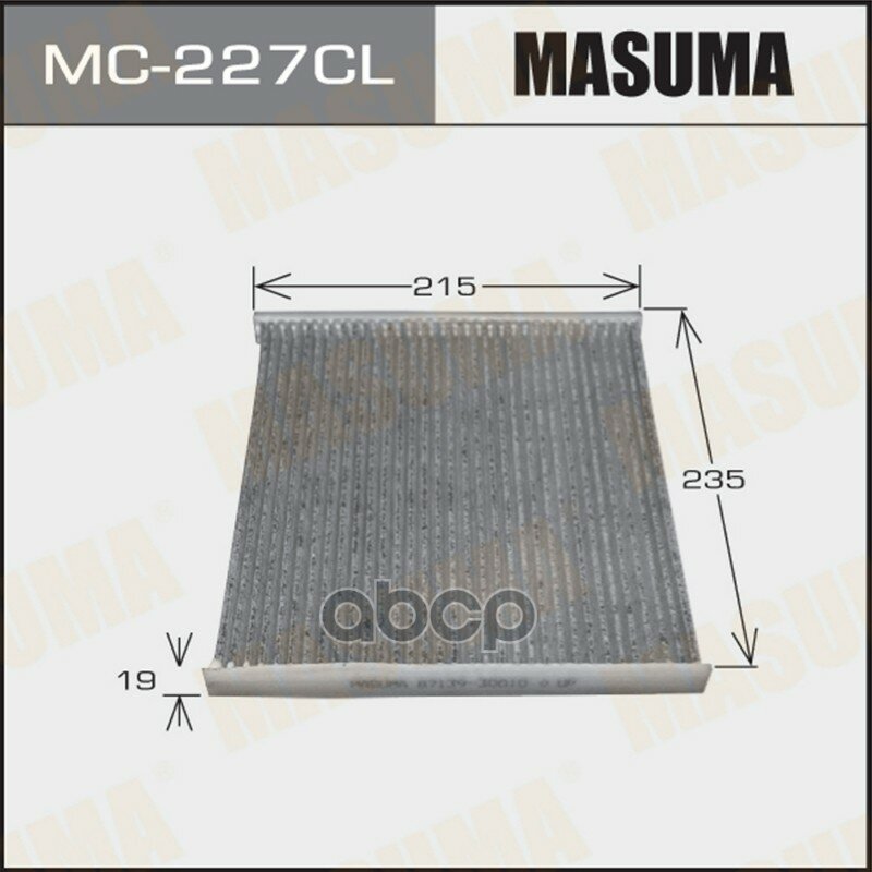 Фильтр салона Masuma арт. MC-227CL