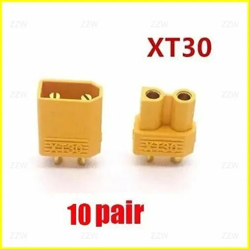 Разъем XT30,10 штук эксклюзивно