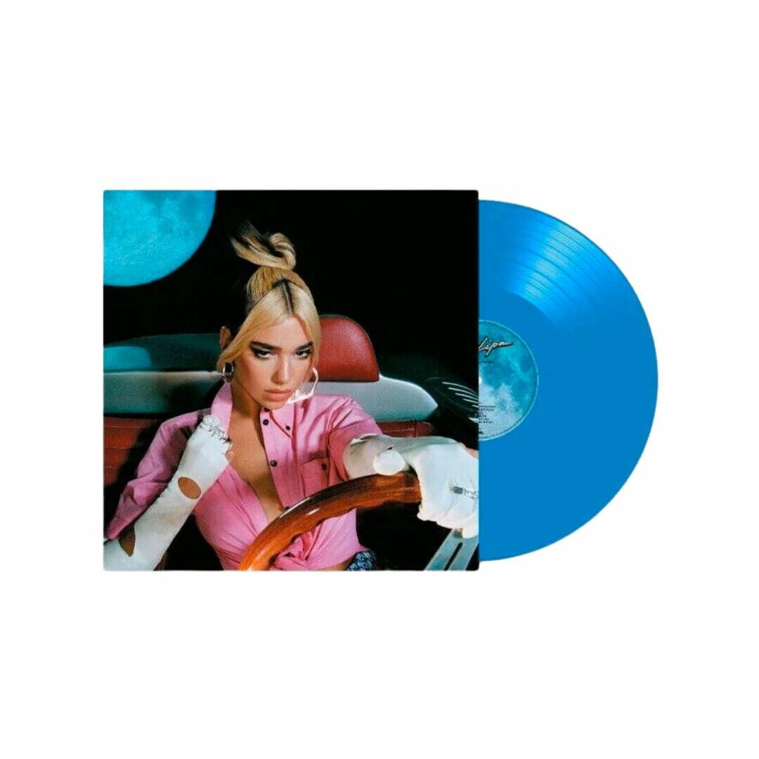 Dua Lipa - Future Nostalgia - Blue Translucent LP - новая виниловая пластинка