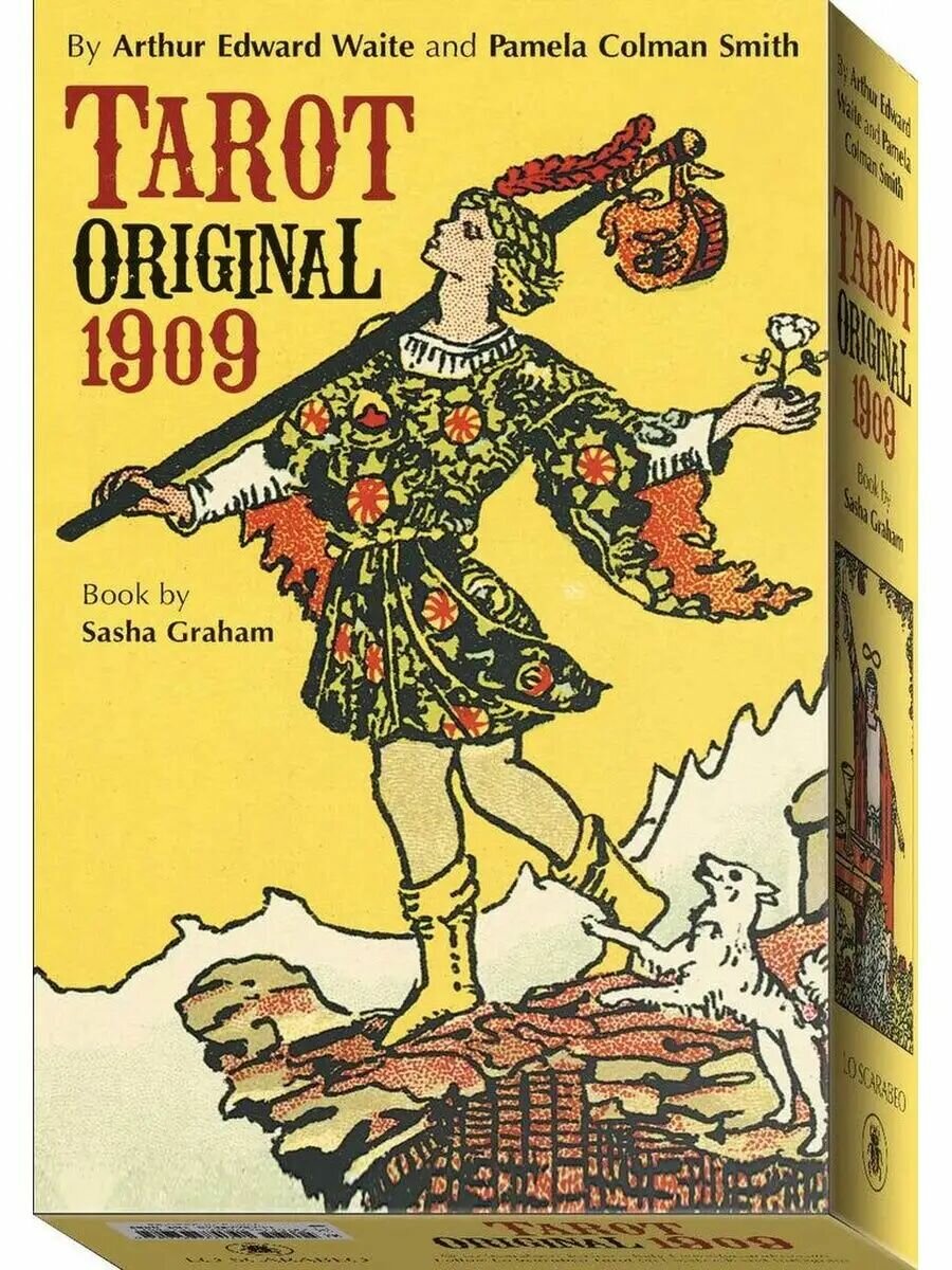 Карты Таро Tarot "Original 1909 Kit" Lo Scarabeo / Набор Таро Оригинал 1909 63810 Lo Scarabeo