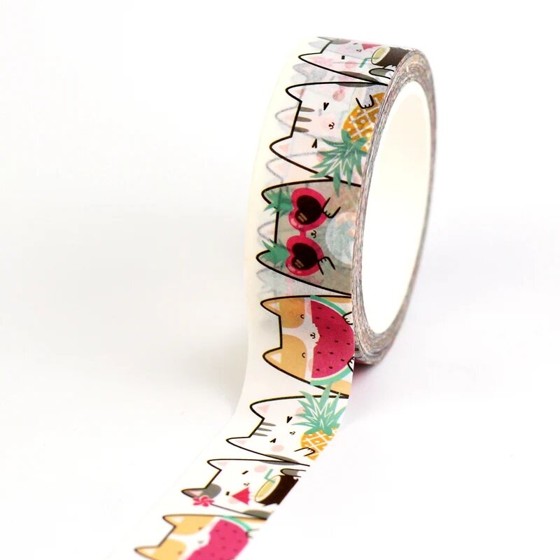 Декоративная лента washi tape GREATHOPE NO.2056