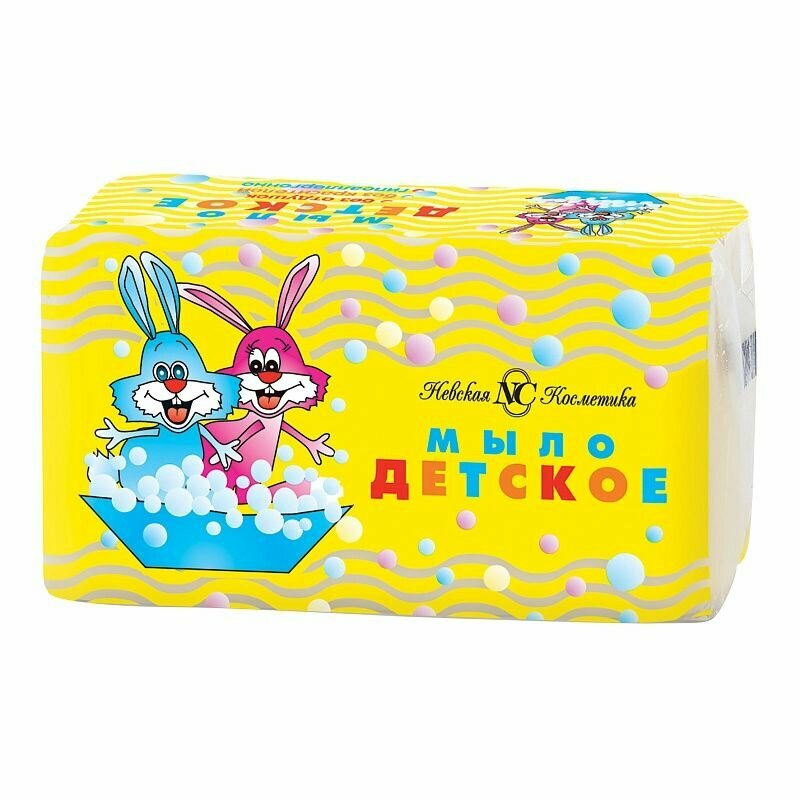 Невская косметика Твердое мыло, детское, 140 г