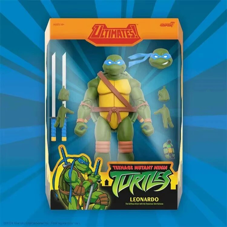 Фигурки Черепашек-ниндзя Super7 2003 года Leonardo