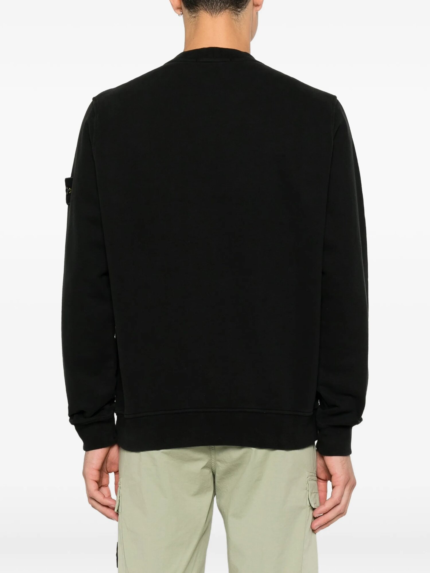 Толстовка Stone Island Logo-patch chest-pocket sweatshirt, размер L — фото 1