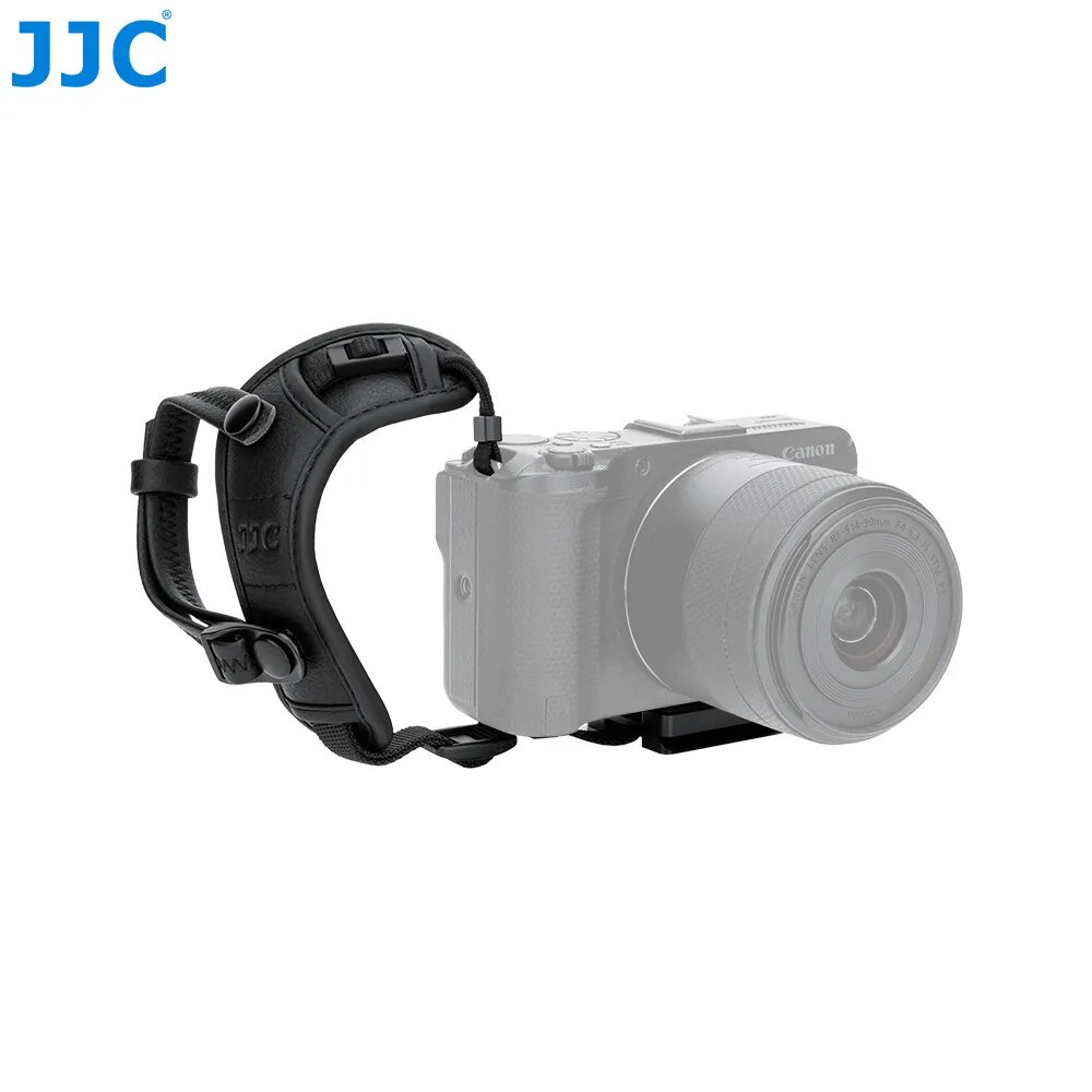 JJC кистевой ремень для фотоаппарата быстросъемный кожаный черный, для Canon/Nikon/Sony/Fujifilm