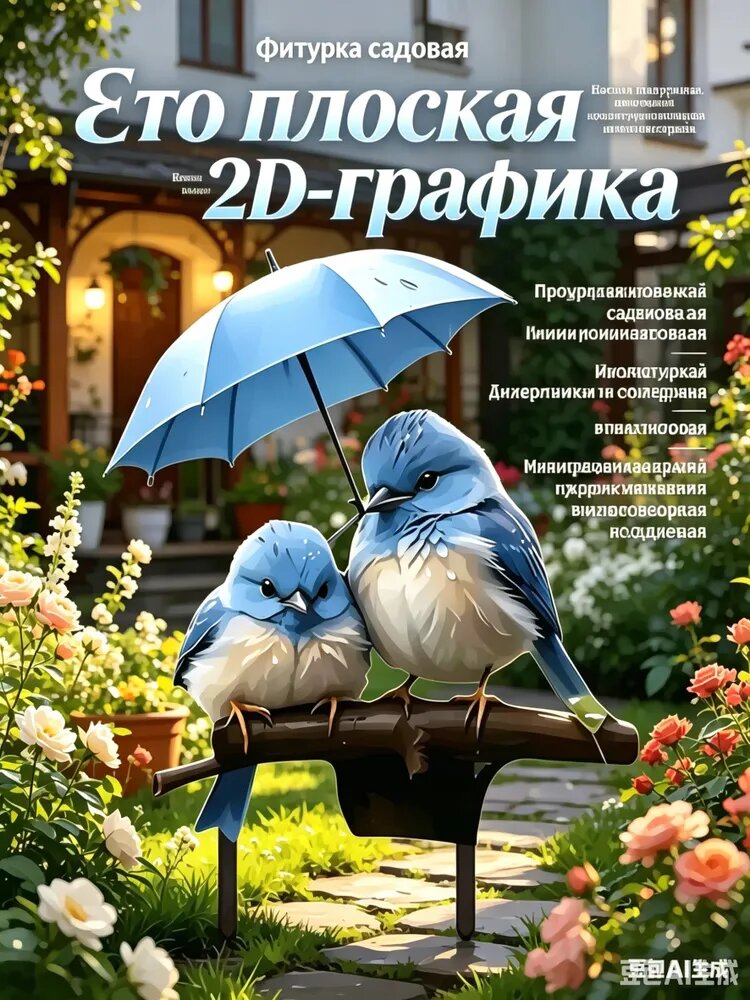 Фигурка садовая