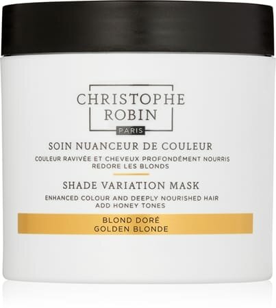 Маска для волос Christophe Robin Shade Variation Mask, golden blond, 250 мл